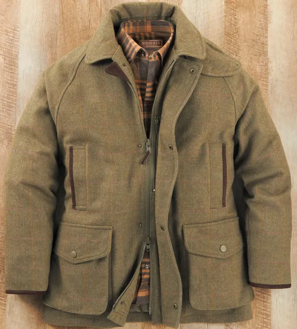 Reserve Windowpane Wool Jacket- Casual & Active - Charming Men